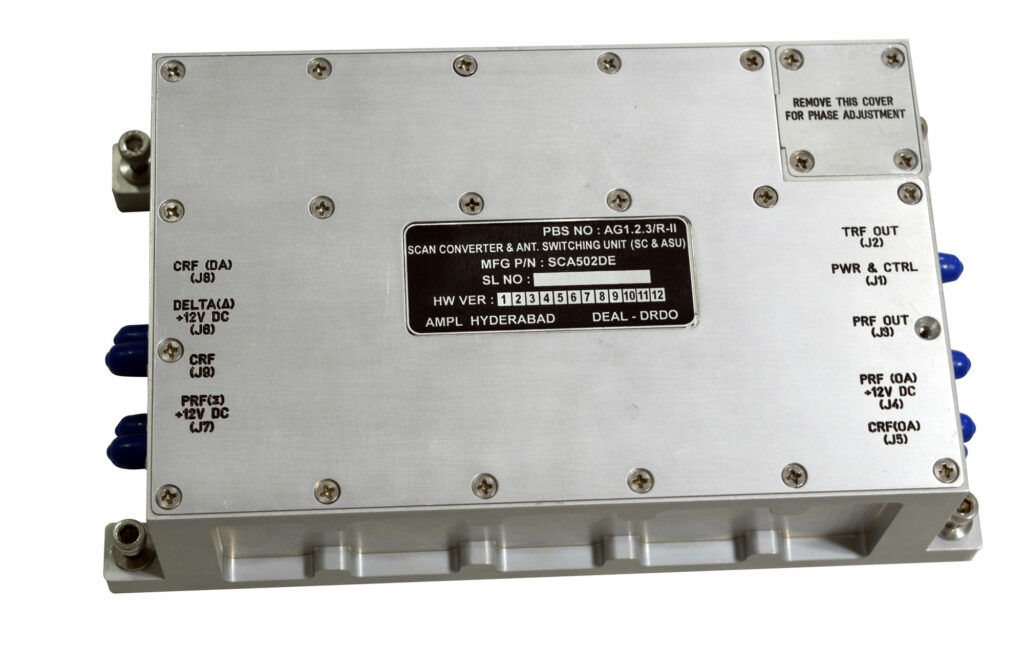 SCAN CONVERTER & ANTENNA SWITCH – Astra Microwave Products Ltd.